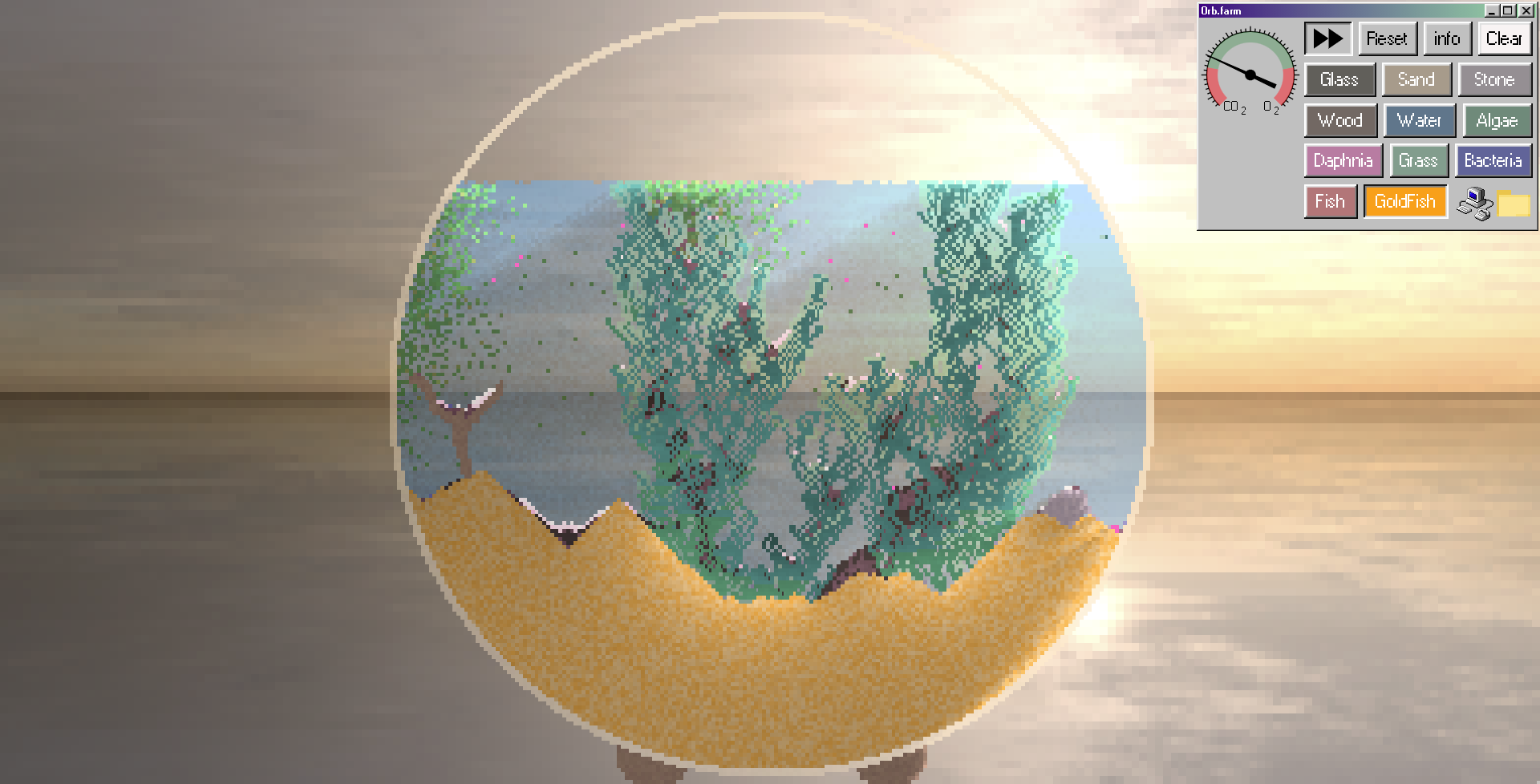 Orb Farm - Website Hunt