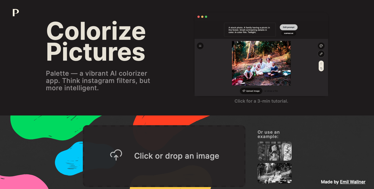 Palette fm Website Hunt