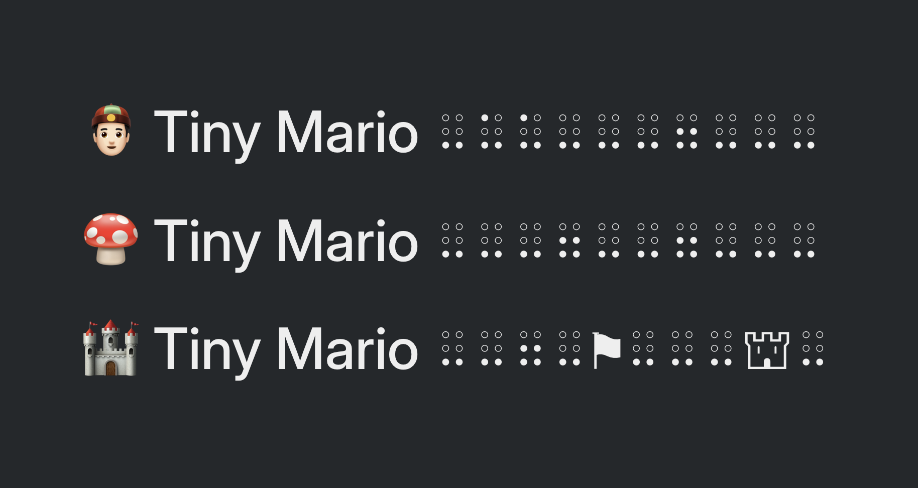 Tiny Mario - Website Hunt