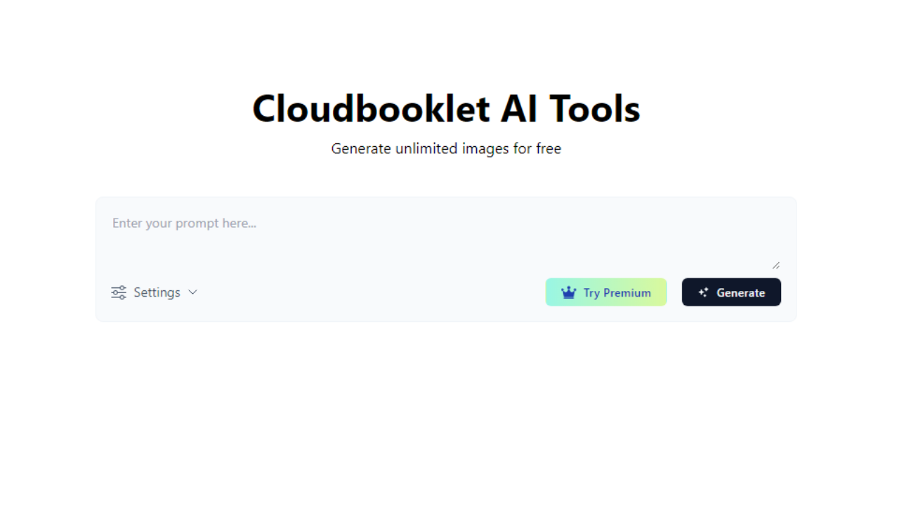 Cloudbooklet AI - Website Hunt