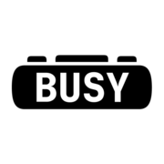 Busy Status Bar - Website Hunt
