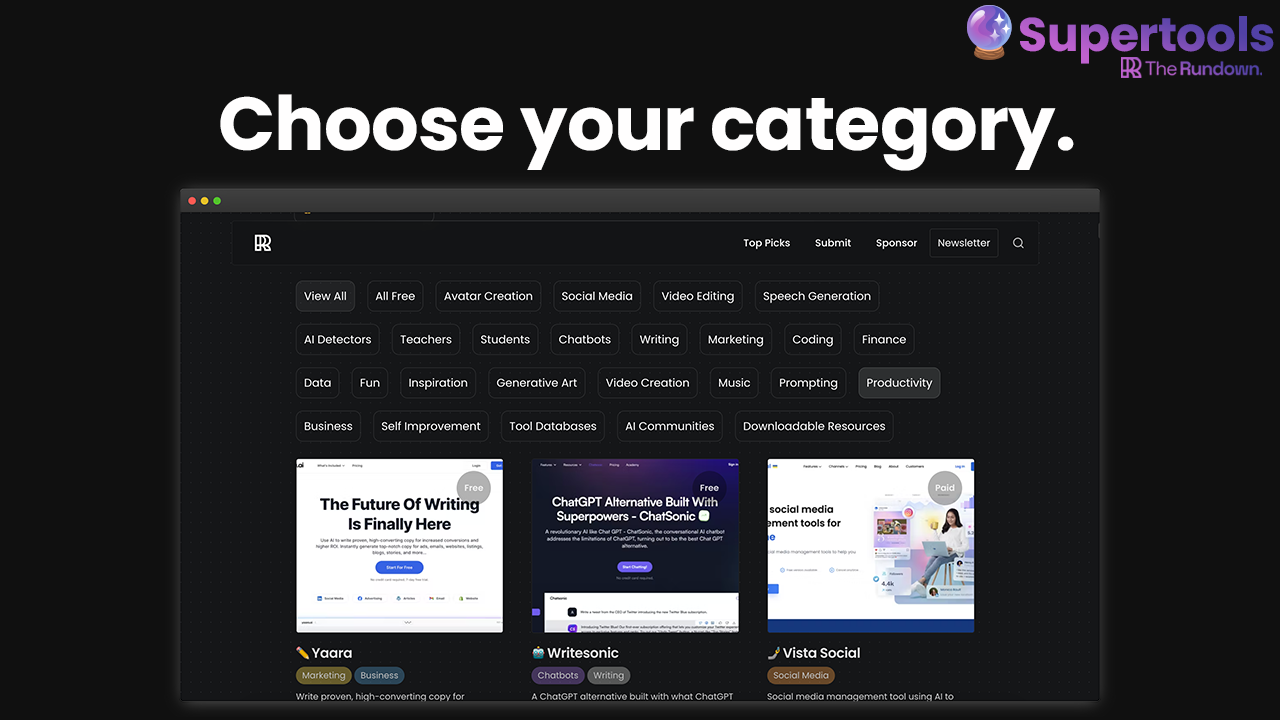 Supertools - Website Hunt