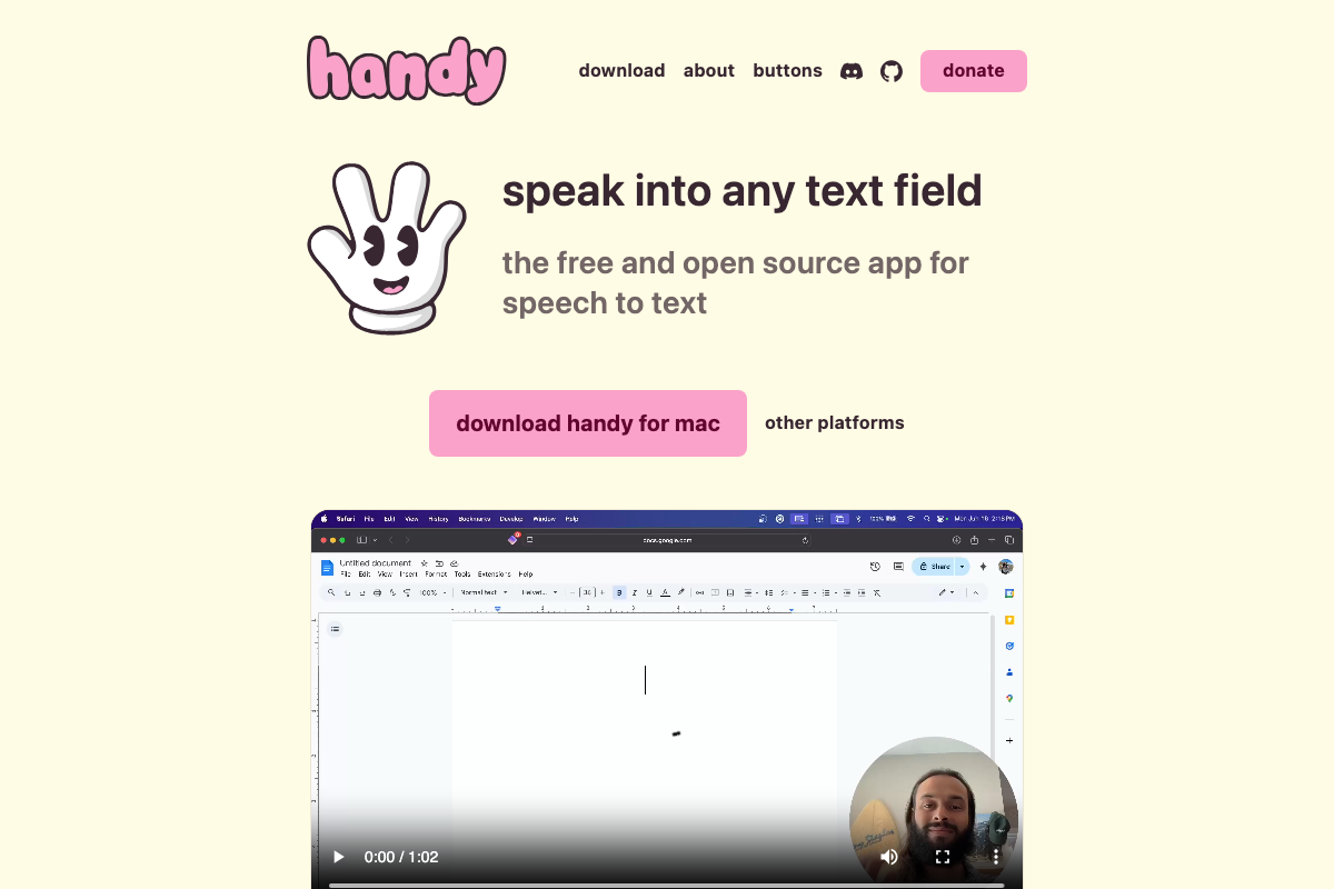 Handy - Website Hunt
