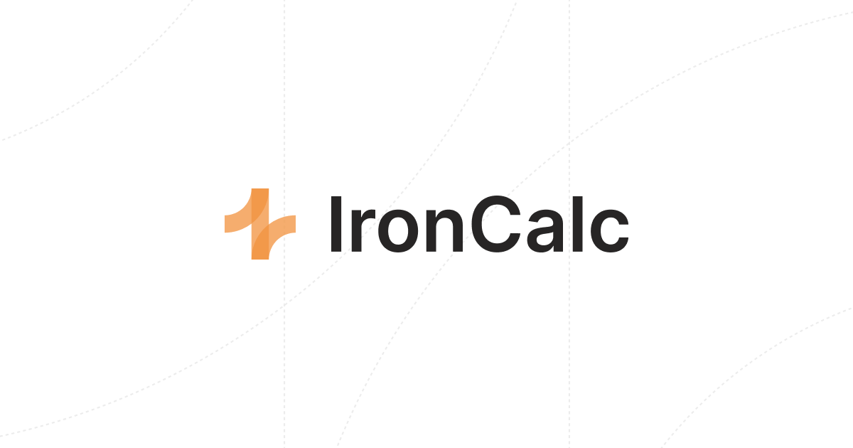 IronCalc - Open-Source Spreadsheet Engin - Website Hunt