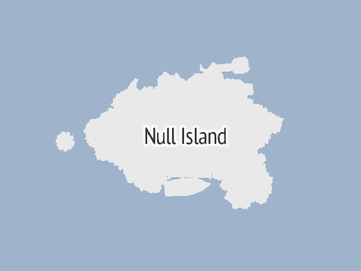 The Many Lives of Null Island - Website Hunt