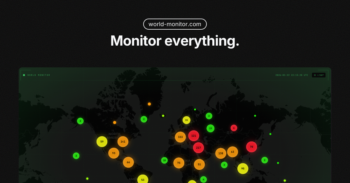 World Monitor - Website Hunt