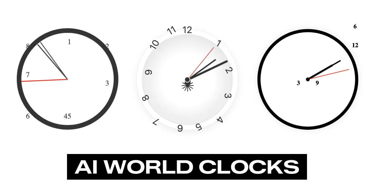 AI World Clocks - Website Hunt