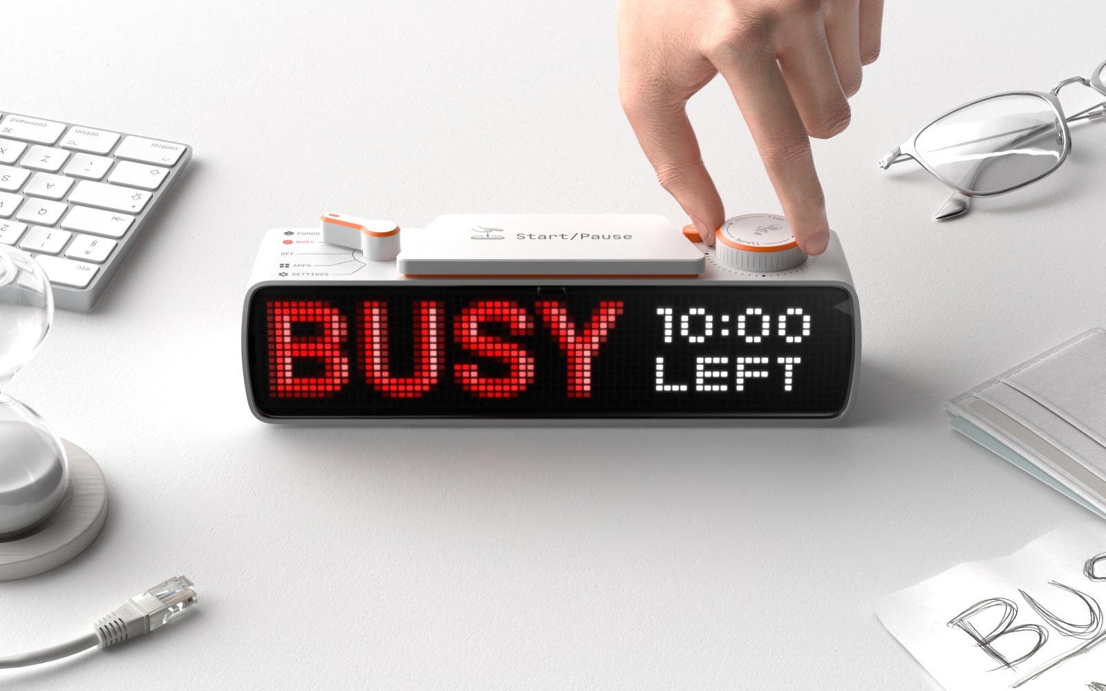 Busy Status Bar - Website Hunt